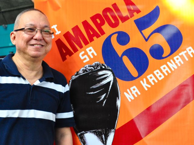 Ricky Lee talks on 'Amapola' at FWGP's OpenBook event | GMA News Online