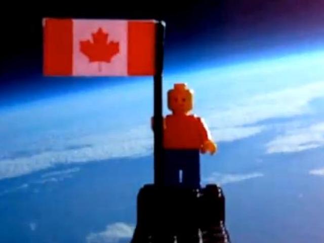 Canadian teens launch Lego Man into space | GMA News Online