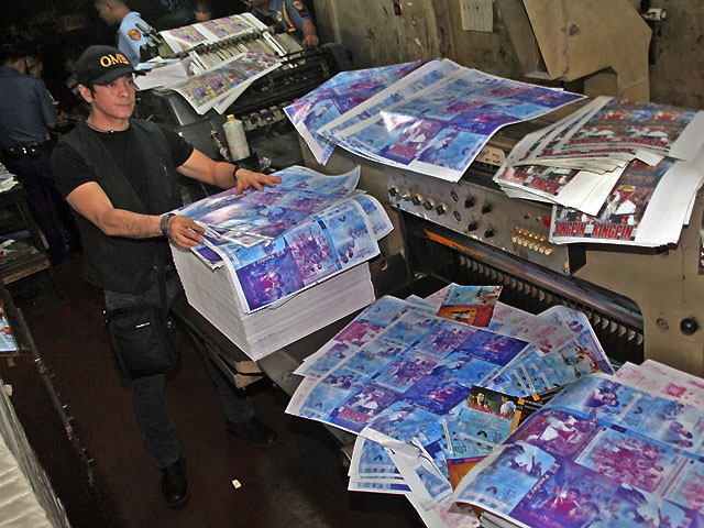 P6M worth of pirated discs seized in Baclaran raid | GMA News Online