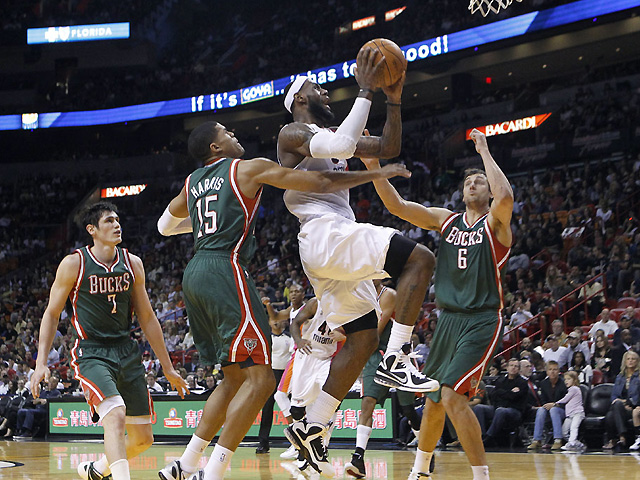 NBA: Bucks shock Heat at Milwaukee | GMA News Online