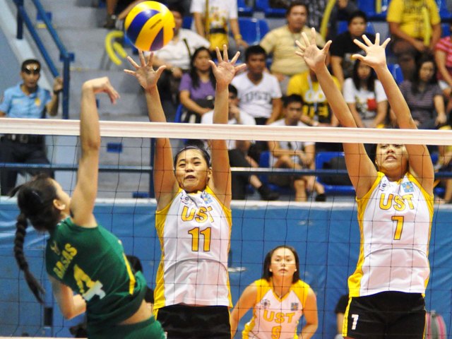 UAAP: UST defeats UP for fourth spot in women's volleyball tourney ...