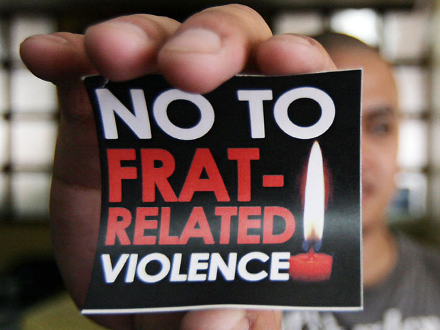 Leader of fraternity linked to hazing death shows up at NBI | GMA News ...