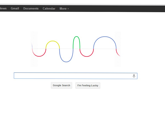 Google's oscillating Doodle honors Hertz | GMA News Online