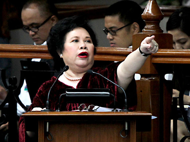 Miriam uses speech to lash out at Senate foes | GMA News Online