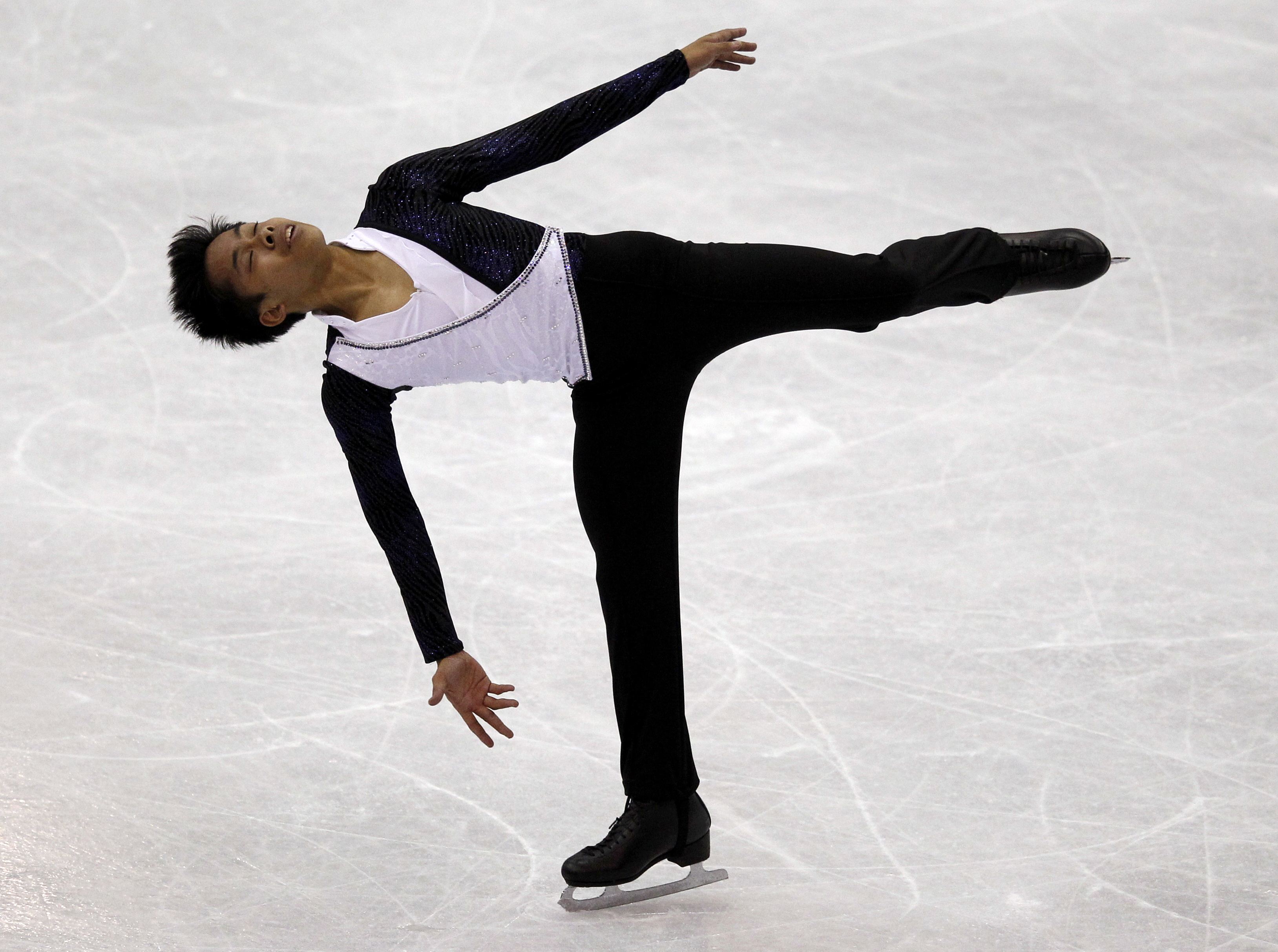 Pinoy figure skater Christopher Caluza competes in Nice, France ...