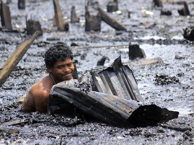 1 hurt, 500 families lose homes in Tondo fire | GMA News Online