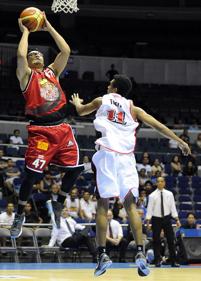 PBA: Clutch Caguioa propels Ginebra ahead of Alaska | GMA News Online