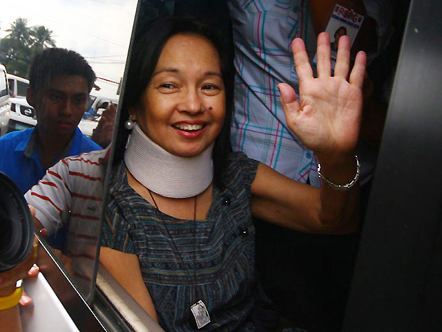 Rep. Gloria Arroyo spends night in Tagaytay healing facility | GMA News ...