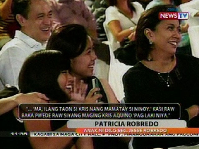 Love made Robredo a great man, says daughter | GMA News Online