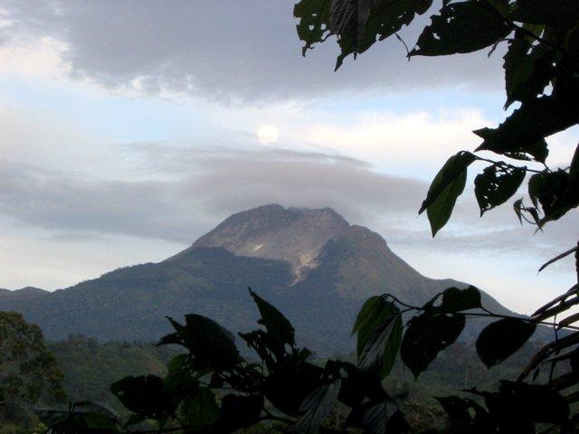 Mount Apo by moonlight