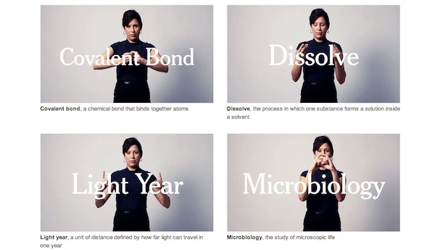 New science-oriented sign language developed | GMA News Online