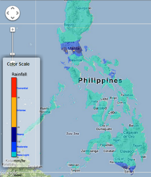 Possible floods in Southern Luzon as heavy rainfall continues | GMA ...