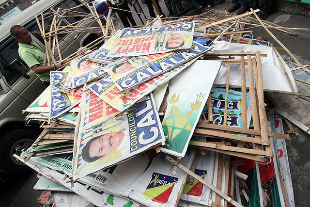DPWH assists Comelec in removal of illegal campaign materials | GMA ...