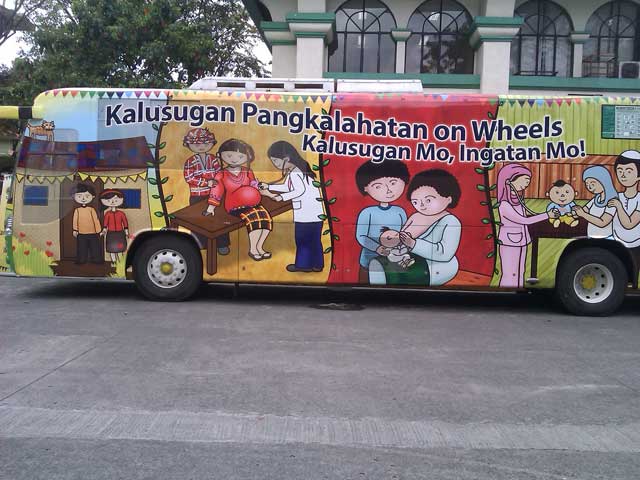 'Bus tours' launched for nationwide health info drive | GMA News Online