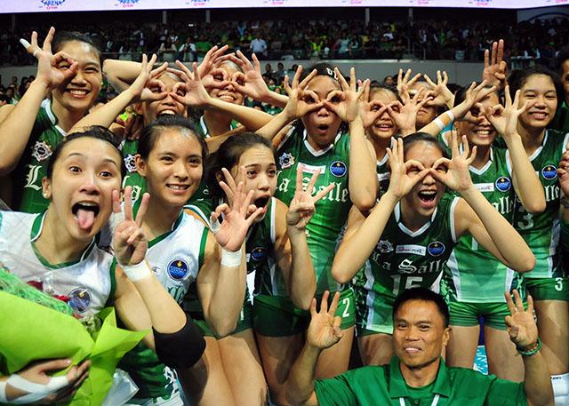 UAAP: DLSU defeats Ateneo for the women's volleyball crown, completes 3 ...