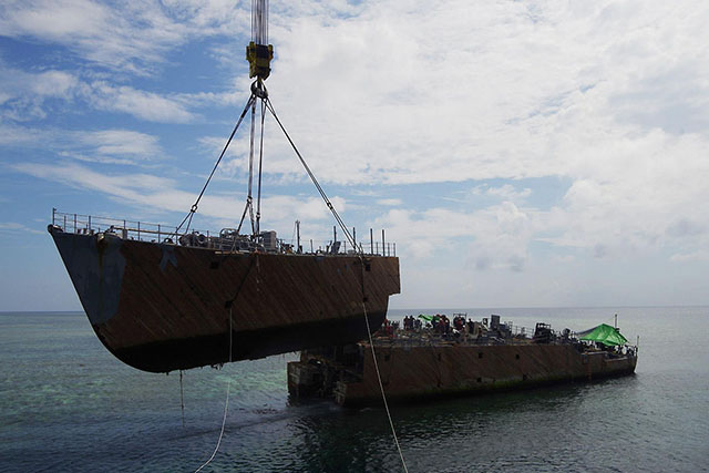 Coast Guard submits report after completing USS Guardian probe | GMA ...