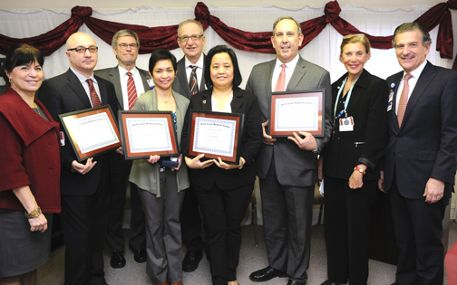 Two Pinay nurses feted at New York's Beth Israel hospital | GMA News Online