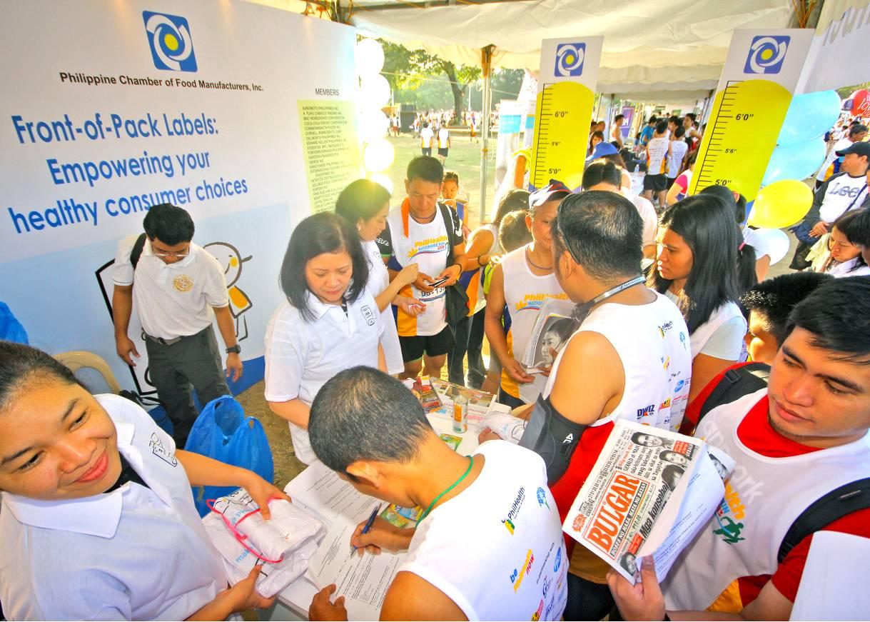 Food Chamber launches Front of Pack calorie labeling at Philhealth-DOH ...