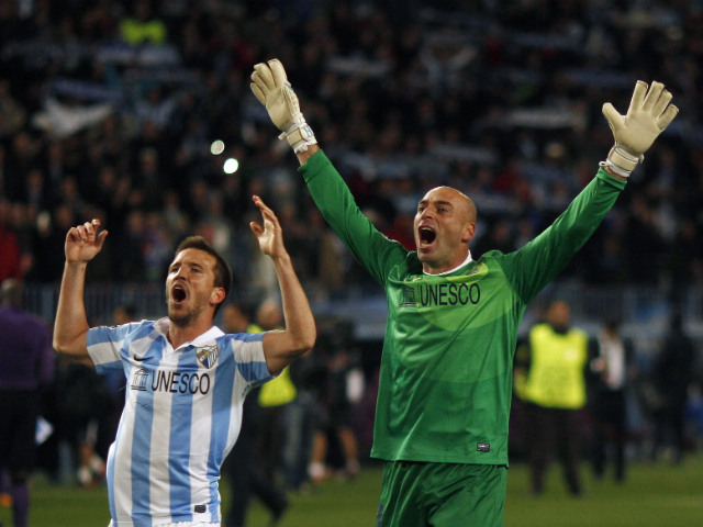 Champions League: Inspired Caballero keeps Malaga dream alive | GMA ...