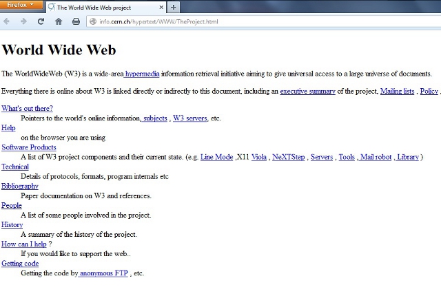 World's 1st website turns 20, regains original address | GMA News Online