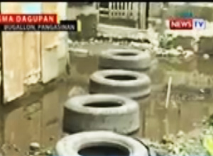 Ilang lugar sa Pangasinan, lubog pa rin sa baha | GMA News Online